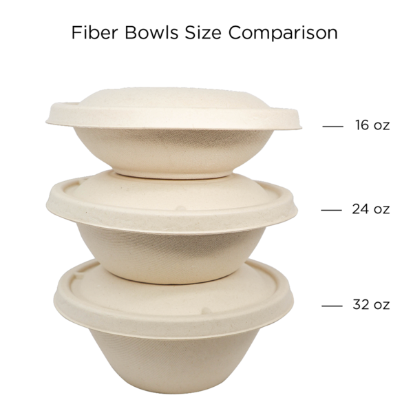 24 oz Fiber Bowl - World Centric