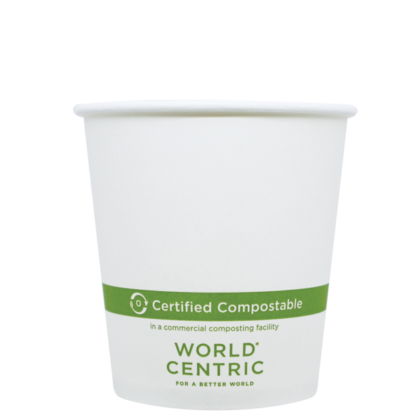 10 oz FSC® Paper Hot Cup - White - World Centric