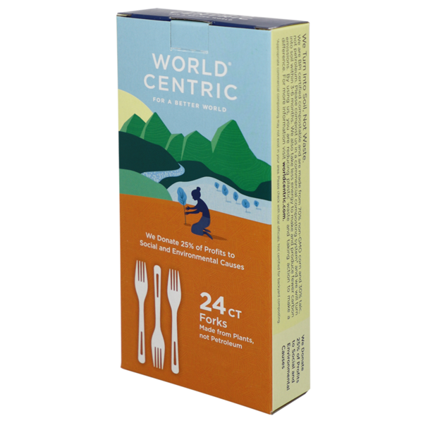 6" Corn Starch Forks