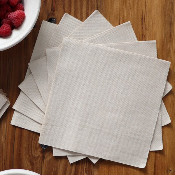 6.5x6.5" Square Lunch Napkins - World Centric