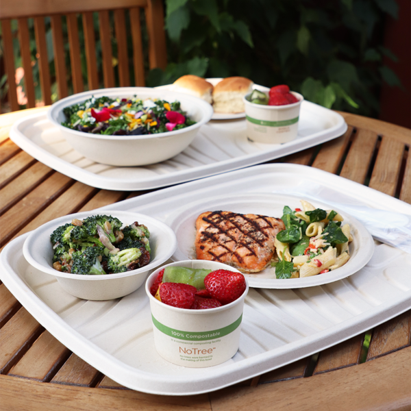 14x18" Fiber Serving Tray - World Centric